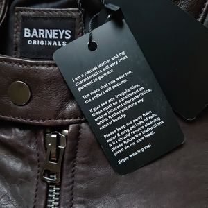 Barneys Originals | Jackets & Coats | Barneys Originals Racer Leather ...